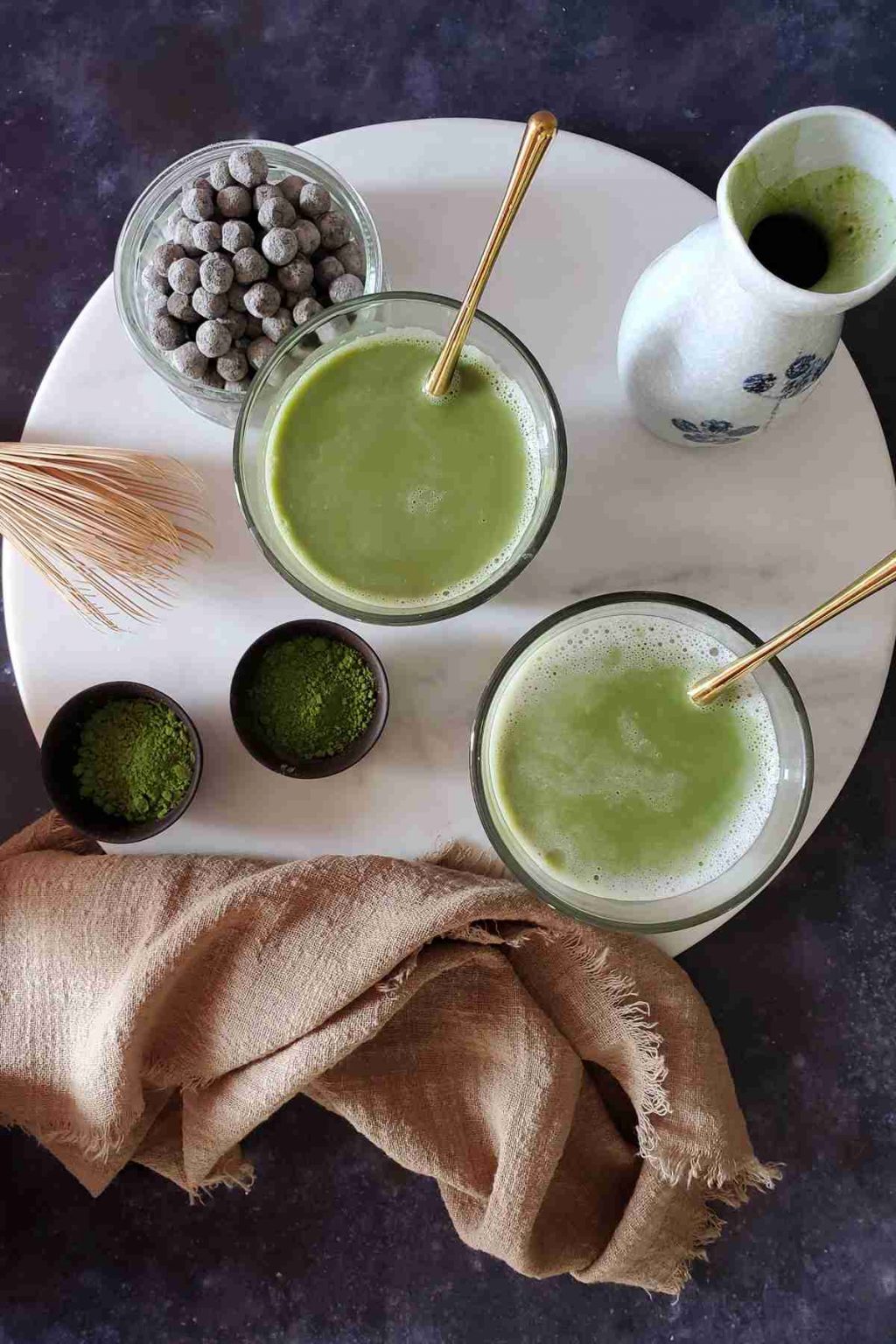 Matcha Milk Tea Recipe (with Brown Sugar Boba) - Best Kept Dishes